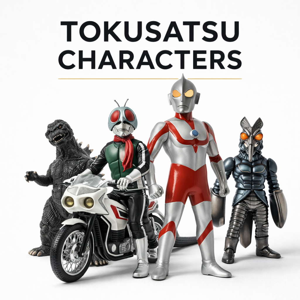 Tokusatsu Characters: Ultraman, Kamen Rider and Hero Mythology – Japonista