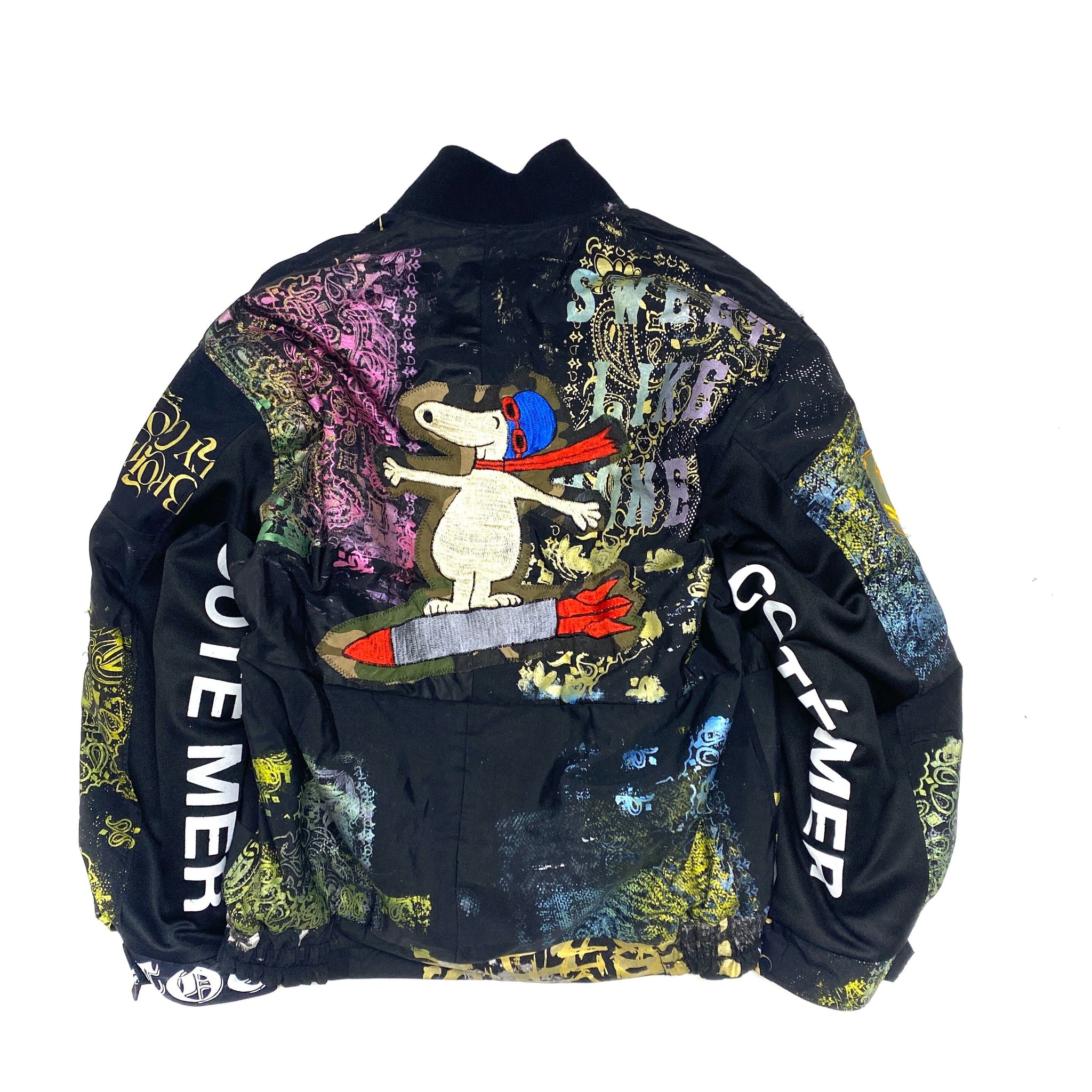"Snoopy" Bespoke Remake Hypebeast Japanese Vintage Handmade Custom One ...