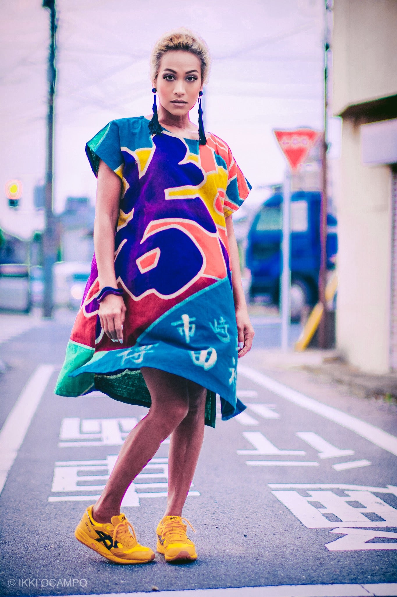 Japanese Wagara Remake Dress – Japonista