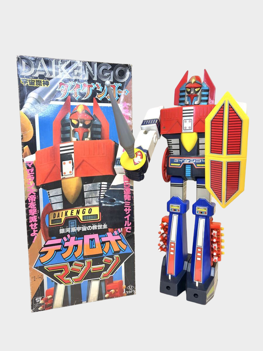 Popy Daikengo Jumbo Machinder Vintage Giant Robot w/ Box – Japonista